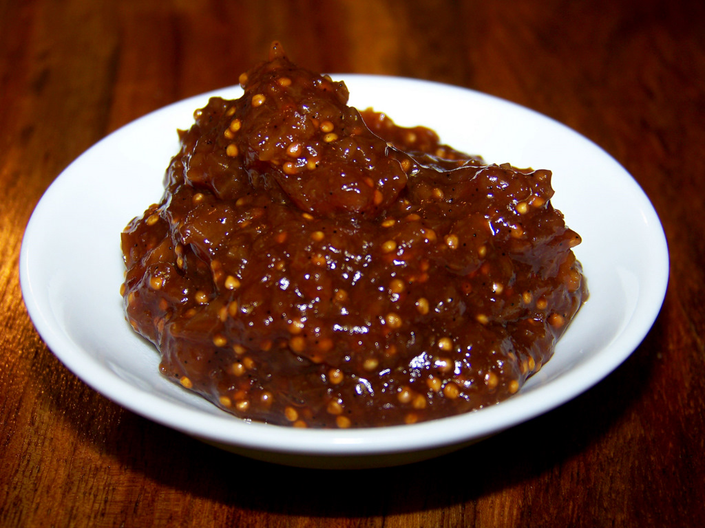 Fig Jam with Vanilla and Brandy | Edible Aria